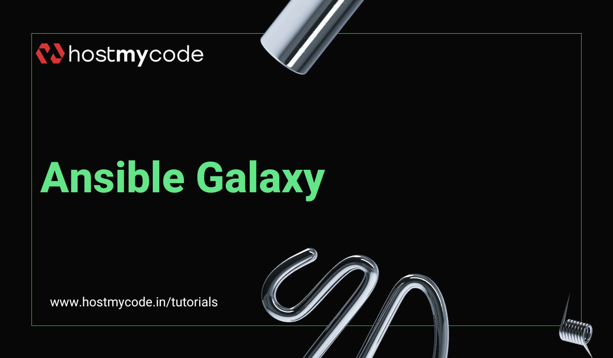 Ansible Galaxy How to Use and Contribute Roles - HostMyCode
