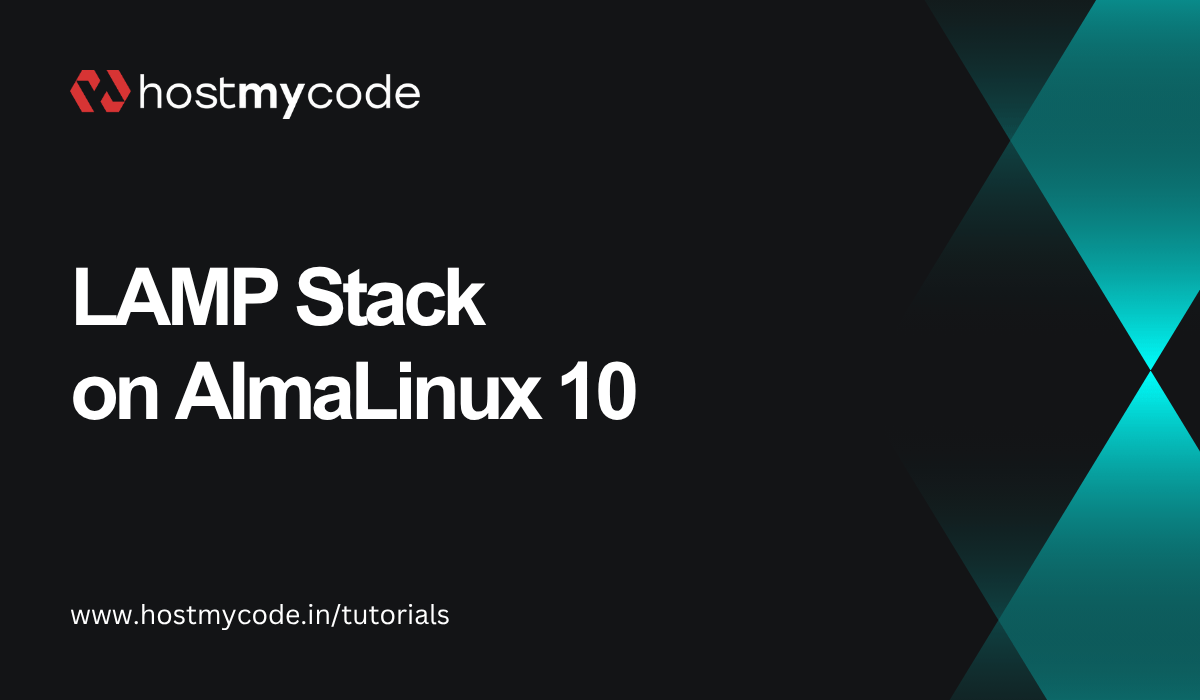 Install and Configure LAMP Stack on AlmaLinux 10 - HostMyCode