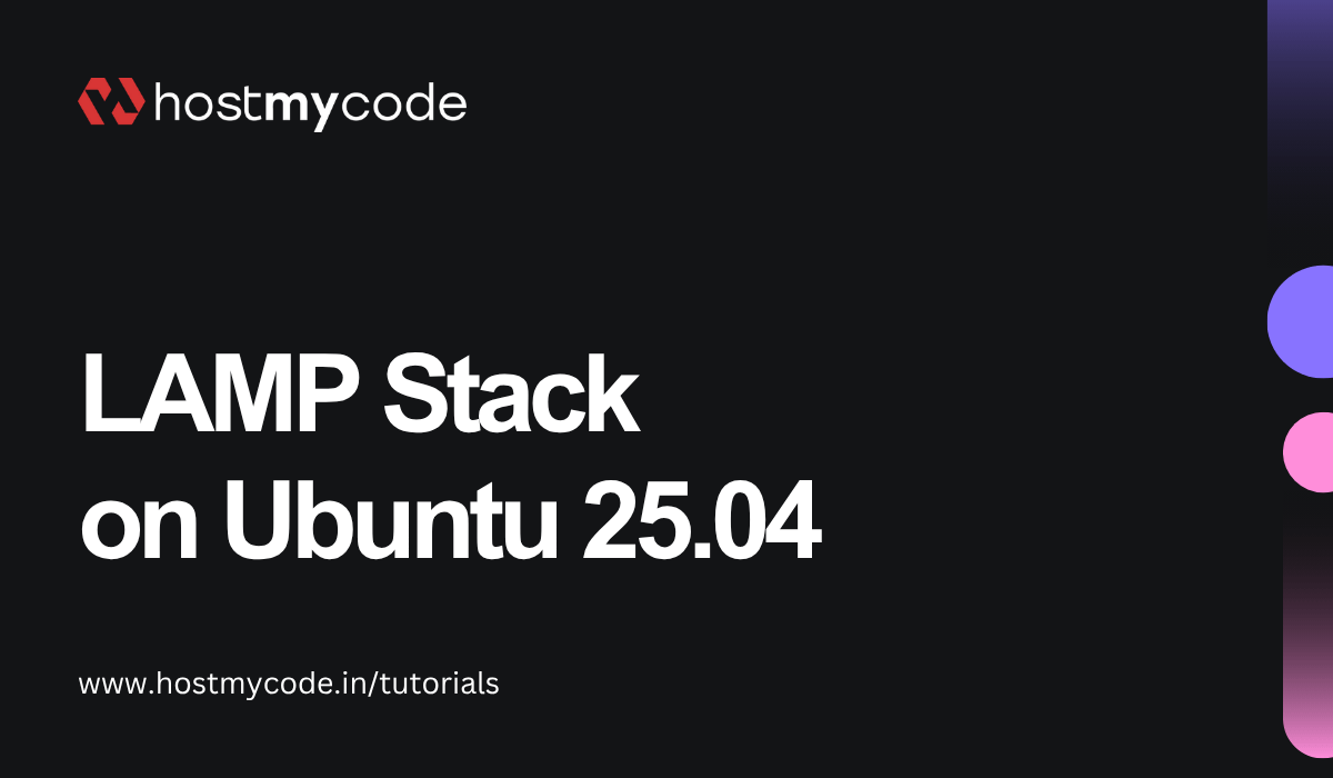 Install and Configure LAMP Stack on Ubuntu 24.04 - HostMyCode
