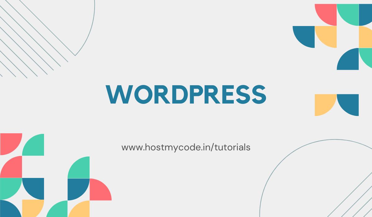 Installing WordPress on AlmaLinux 9 - HostMyCode
