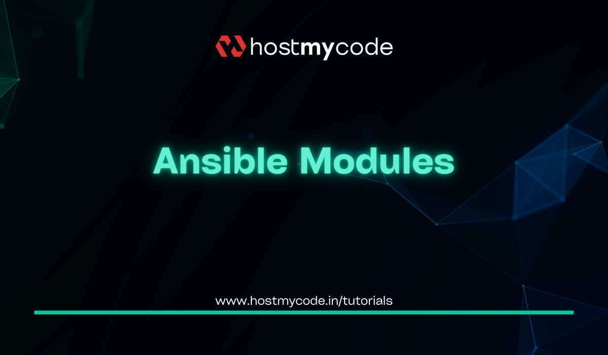 Understanding Ansible Modules A Deep Dive - HostMyCode Understanding Ansible Modules A Deep Dive - HostMyCode